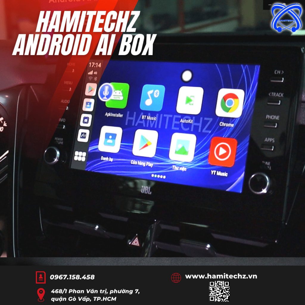 Android Ai Box - Carplay AI Box xe TOYOTA CAMRY - Hamitechz.vn - Công ...